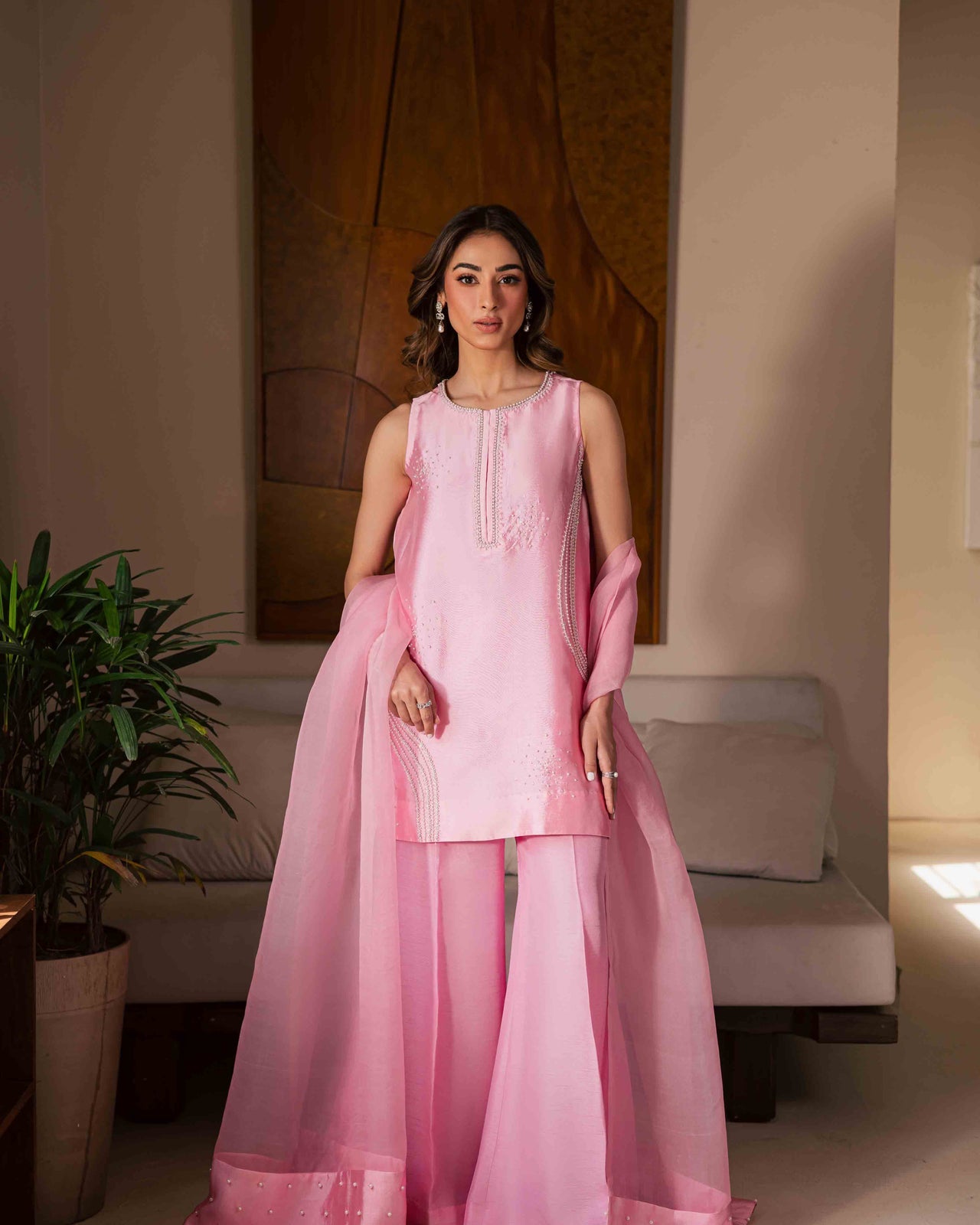 Pink Farshi Shalwar – UY Collection