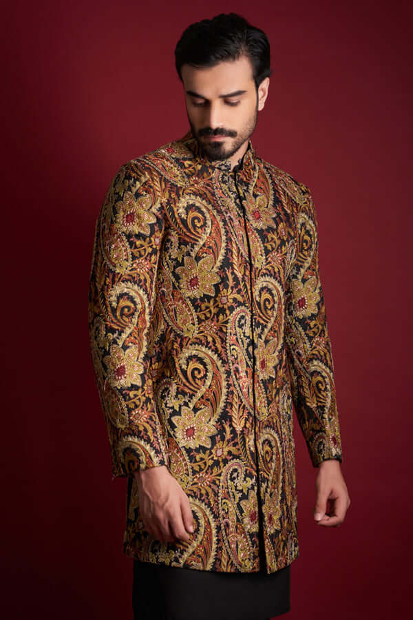 Moguls Eccentric Sherwani Set – UY Collection